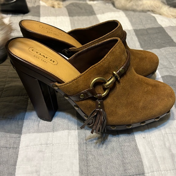 Coach | Shoes | Coach Heels | Poshmark